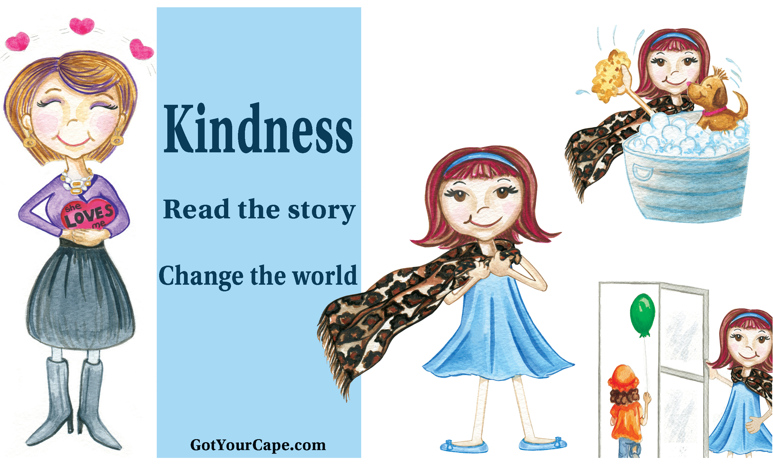 A Girl With A Cape - By Amy Logan - Childrens Book - GotYourCape.com